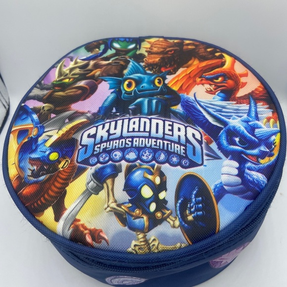 skylanders | Other | Skylanders Spyros Adventure Round Zip Storage Case ...